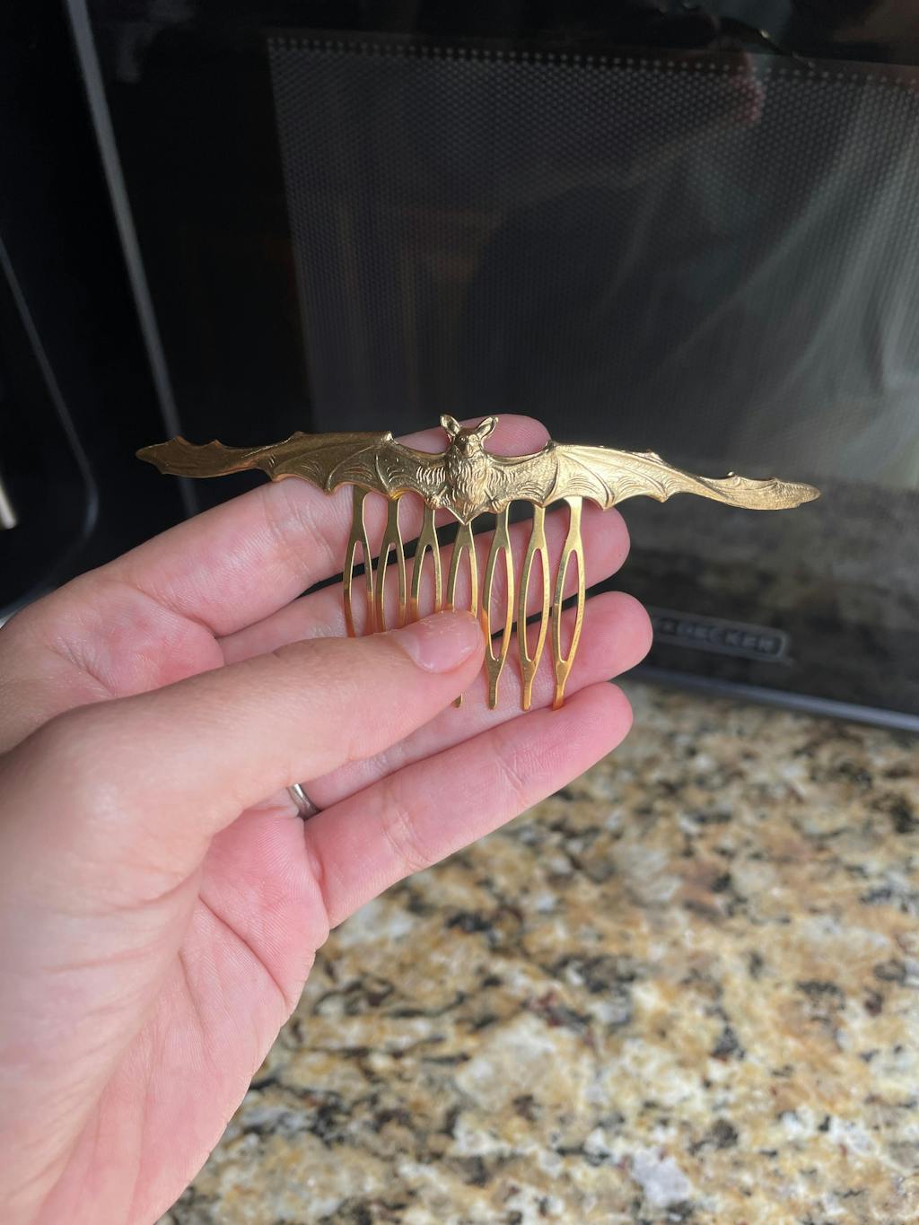 Bat Hair Comb | The Gilded Witch