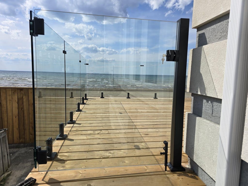 Glass Railing Corner Gate Latch – The Glass Railing Store