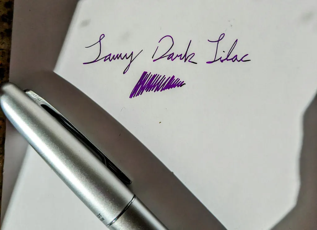 LAMY dark lilac - 50ml Bottled Fountain Pen Ink - The Goulet Pen Company