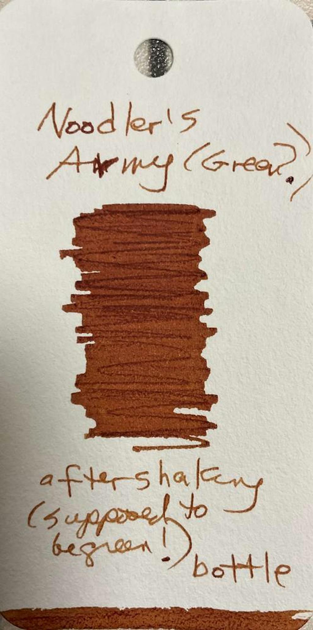 Noodler's Army Green - 3oz Bottled Fountain Pen Ink - The Goulet Pen ...