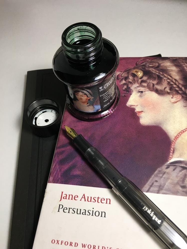De Atramentis Jane Austen - 45ml Bottled Fountain Pen Ink - The Goulet ...