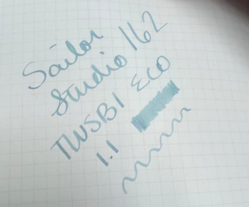 Sailor Ink Studio 162 - Ink Sample - The Goulet Pen Company