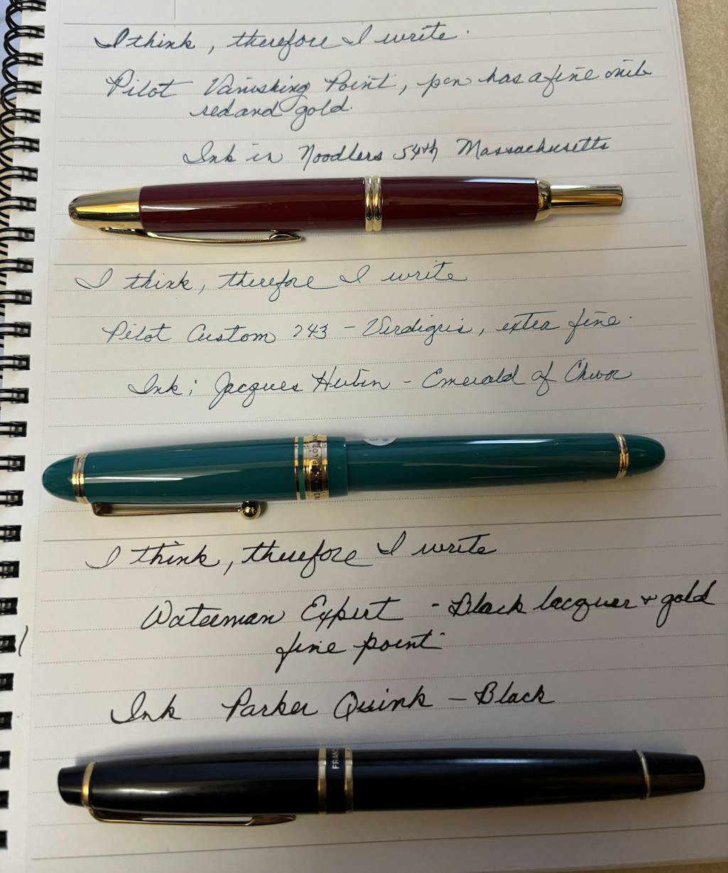 Pilot Custom 743 Fountain Pen - Verdigris - The Goulet Pen Company