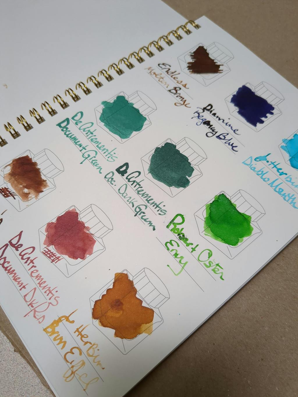 Surprise Me! Random Ink Sample Set (10-Pack) - The Goulet Pen Company