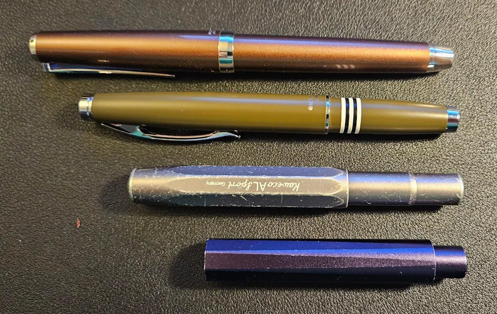 Monteverde Dakota Fountain Pen - Military Green - The Goulet Pen Company
