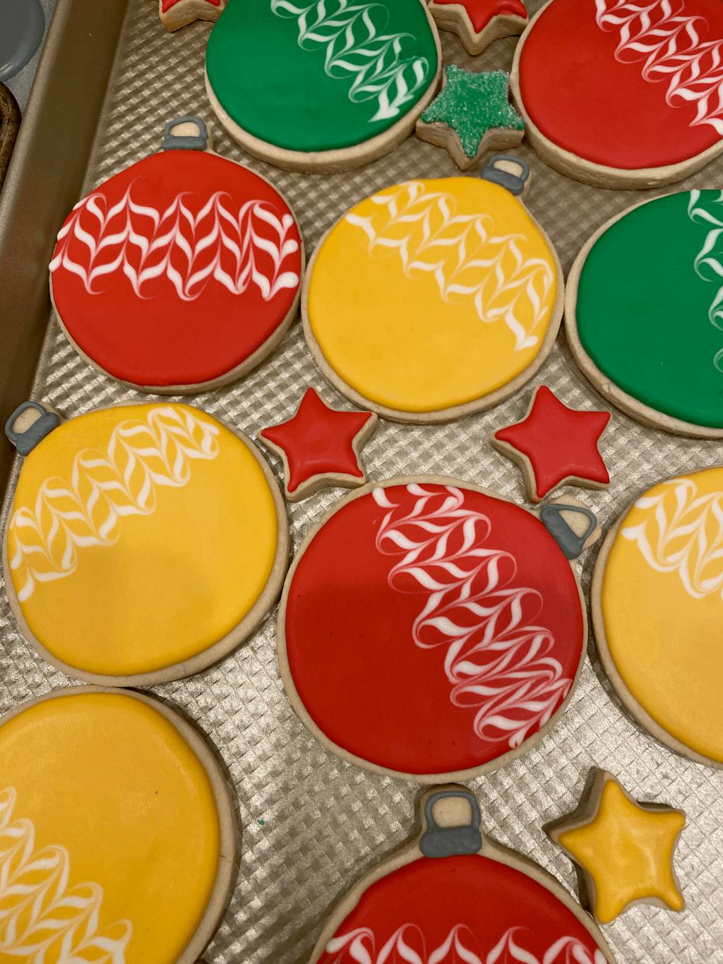 Classic Christmas Cookie Decorating Class – The Graceful Baker Shop
