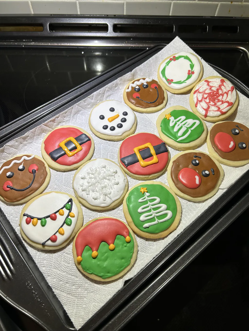 Beginner Christmas Online Cookie Decorating Class – The Graceful Baker Shop
