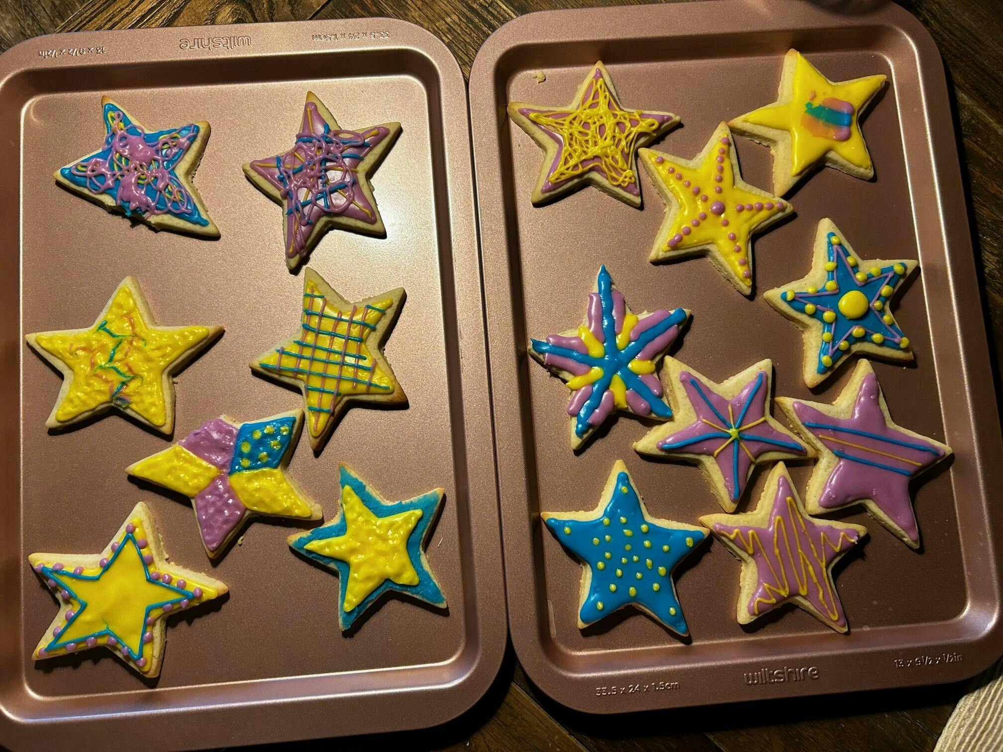 Beginner Stars Cookie Decorating Class – The Graceful Baker Shop