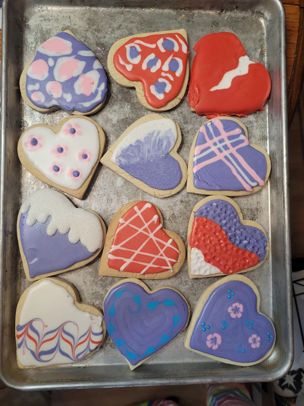 Beginner Hearts Beginner Online Cookie Decorating Class – The Graceful ...