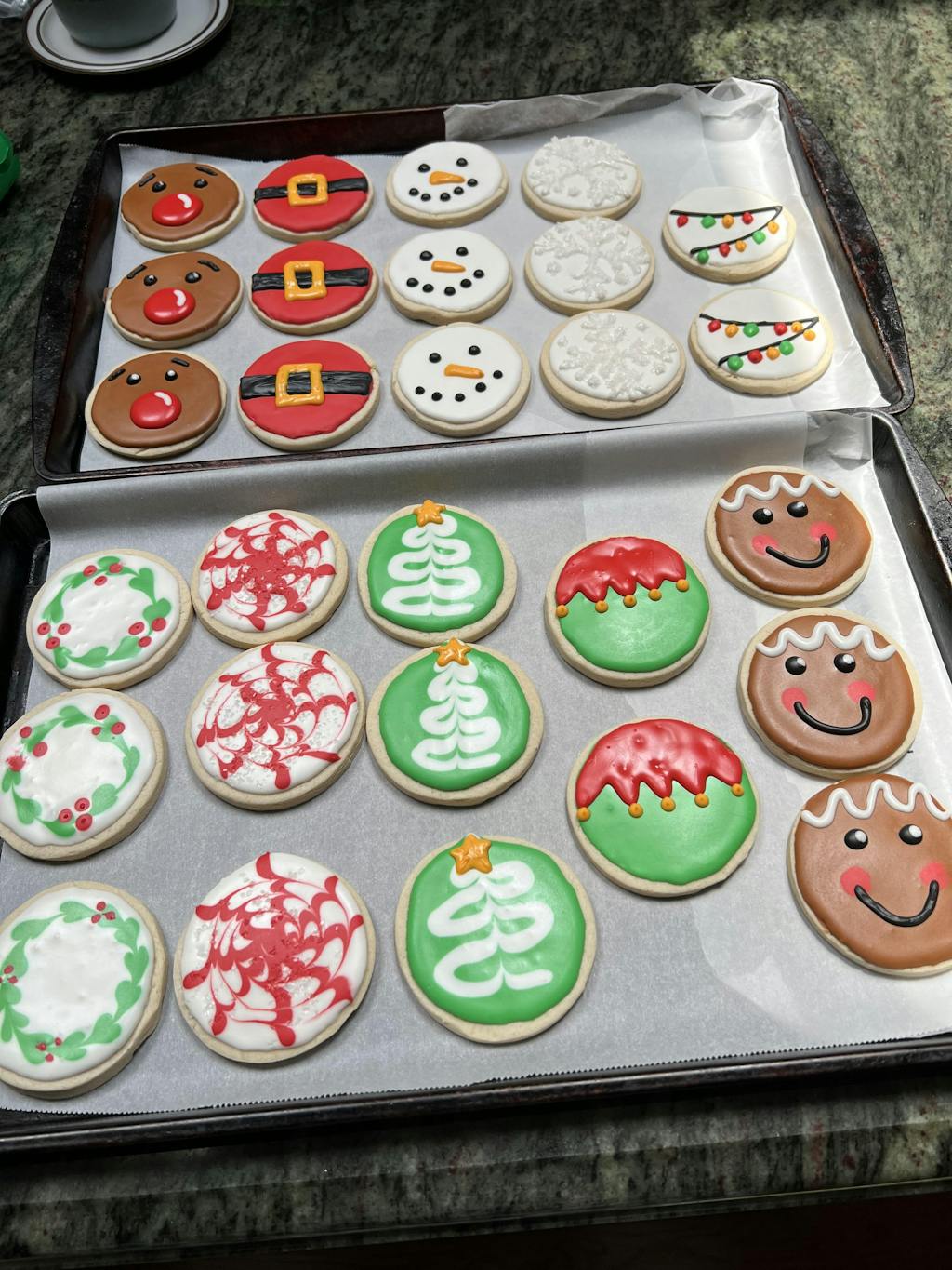 Beginner Christmas Online Cookie Decorating Class – The Graceful Baker Shop
