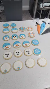 Beginner Winter Online Cookie Decorating Class – The Graceful Baker Shop