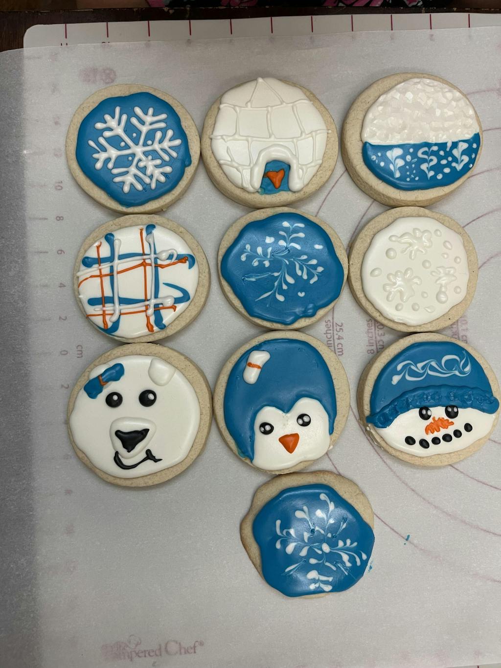 Beginner Winter Online Cookie Decorating Class – The Graceful Baker Shop