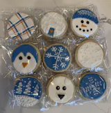 Beginner Winter Online Cookie Decorating Class – The Graceful Baker Shop