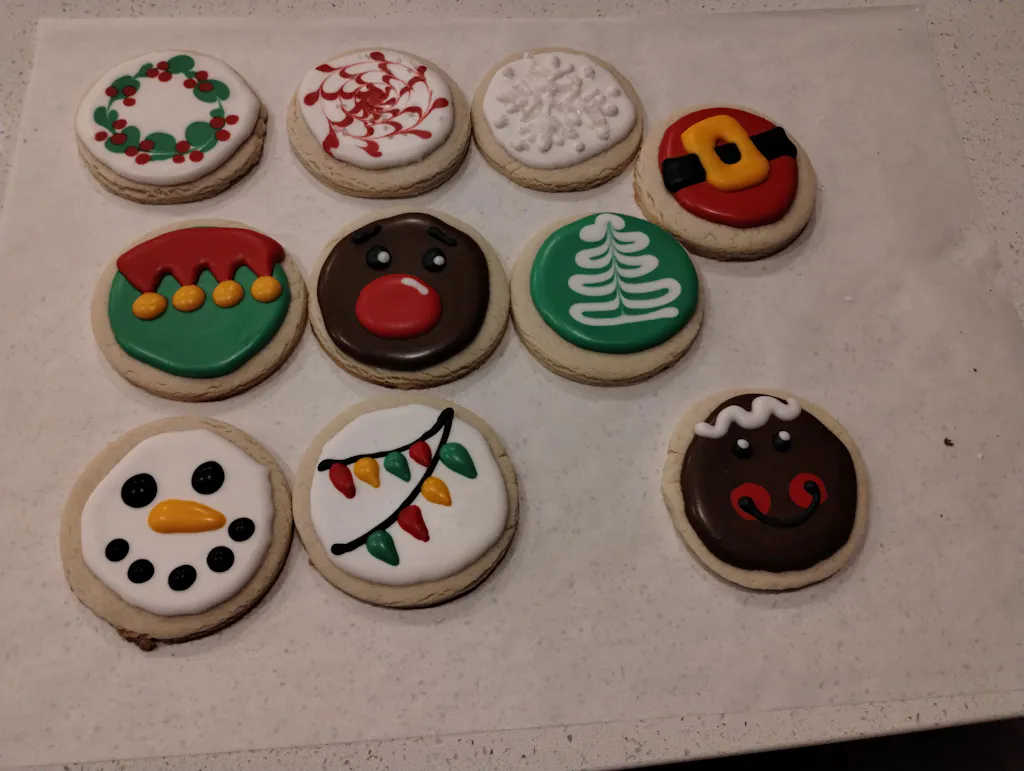 Beginner Winter Online Cookie Decorating Class – The Graceful Baker Shop