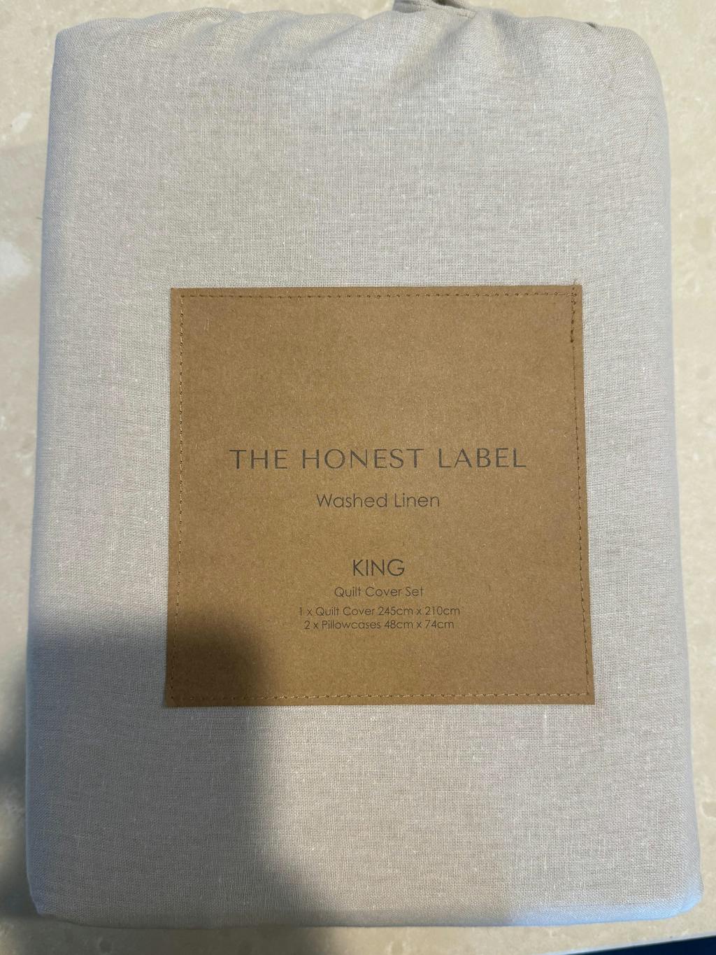 Honest. We put it in our name. |The Honest Label