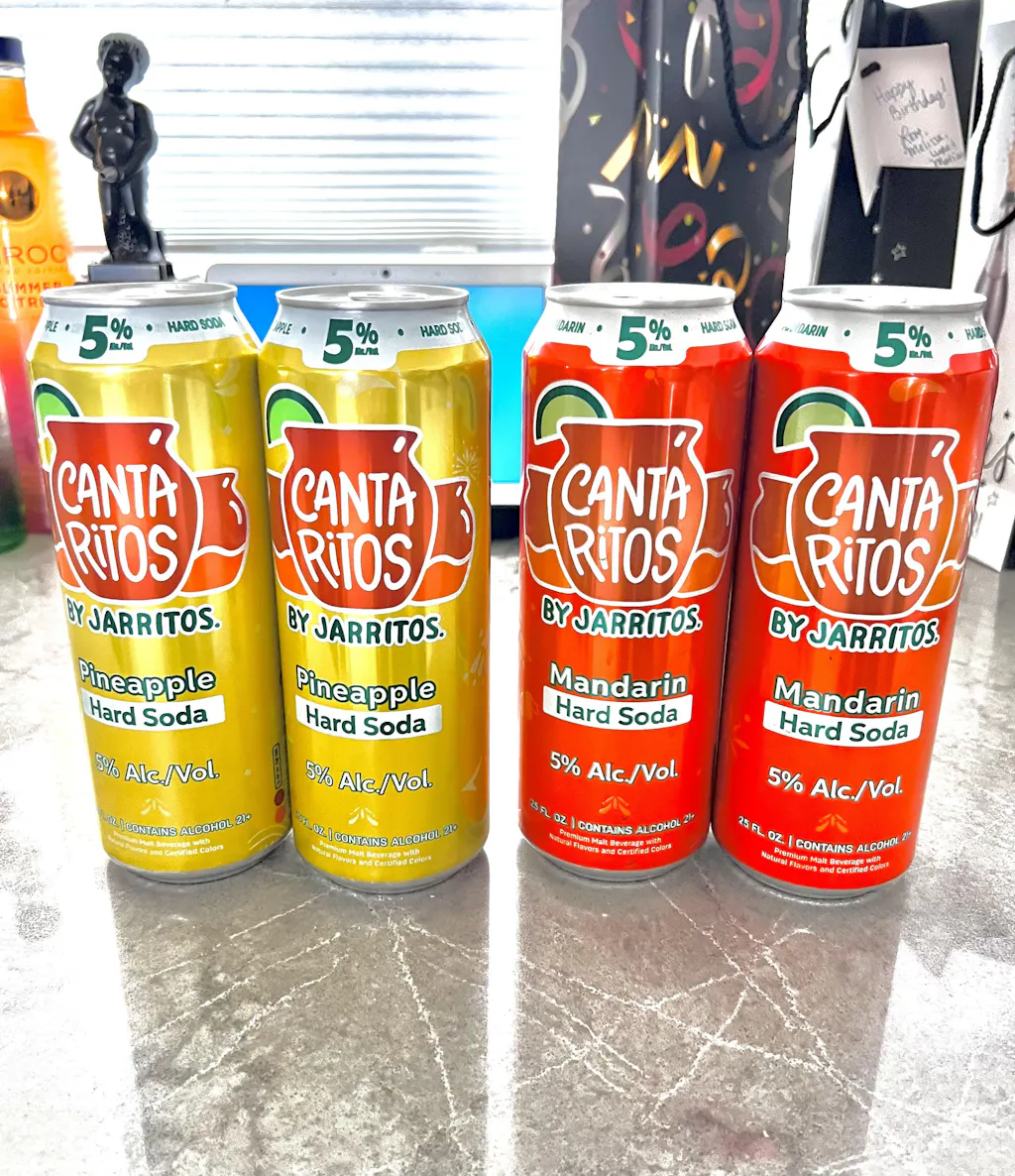 Cantaritos Jarritos Mandarin Hard Soda 25 oz | The Liquor Bros