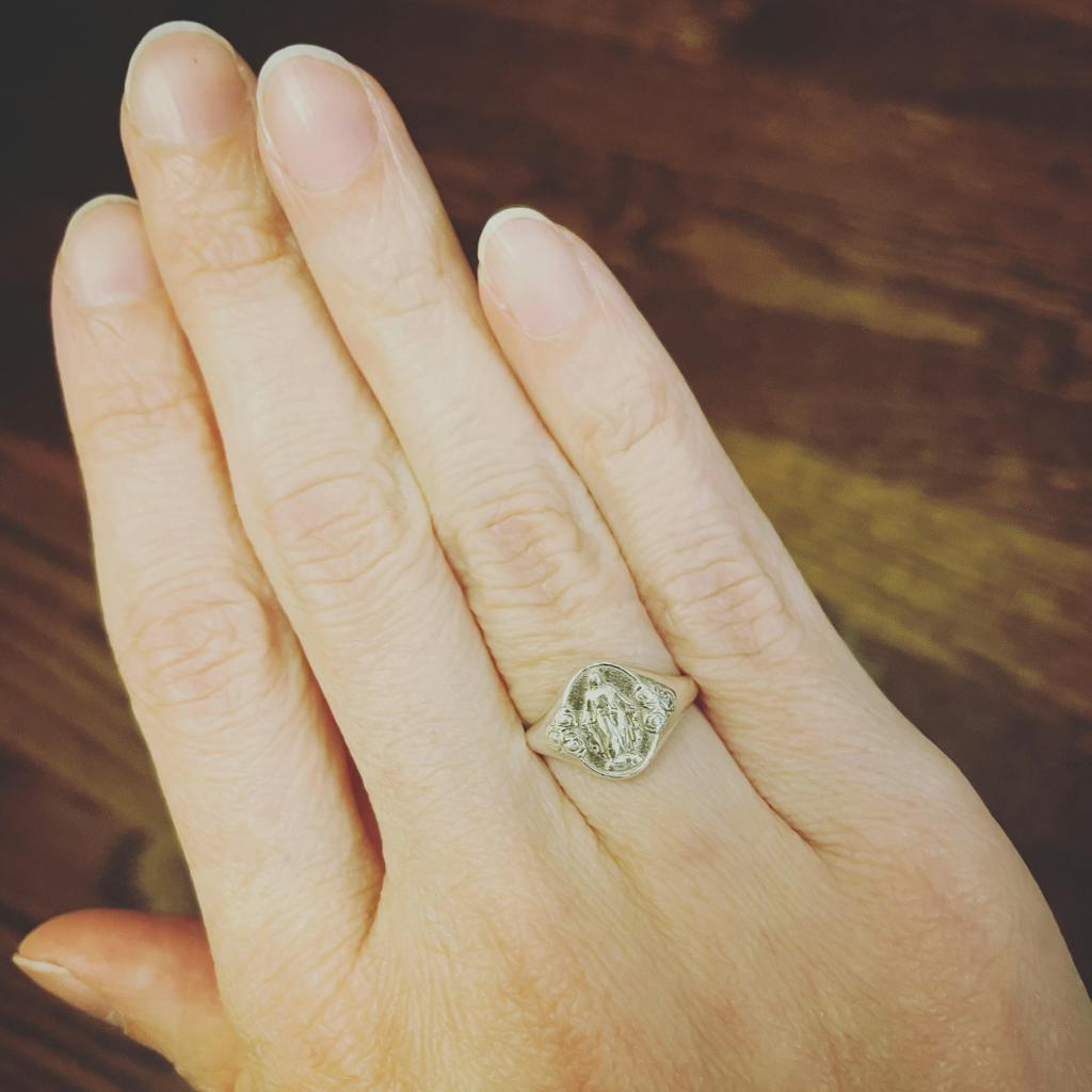 Religious & Catholic Rings in Gold & Silver | The Little Catholic