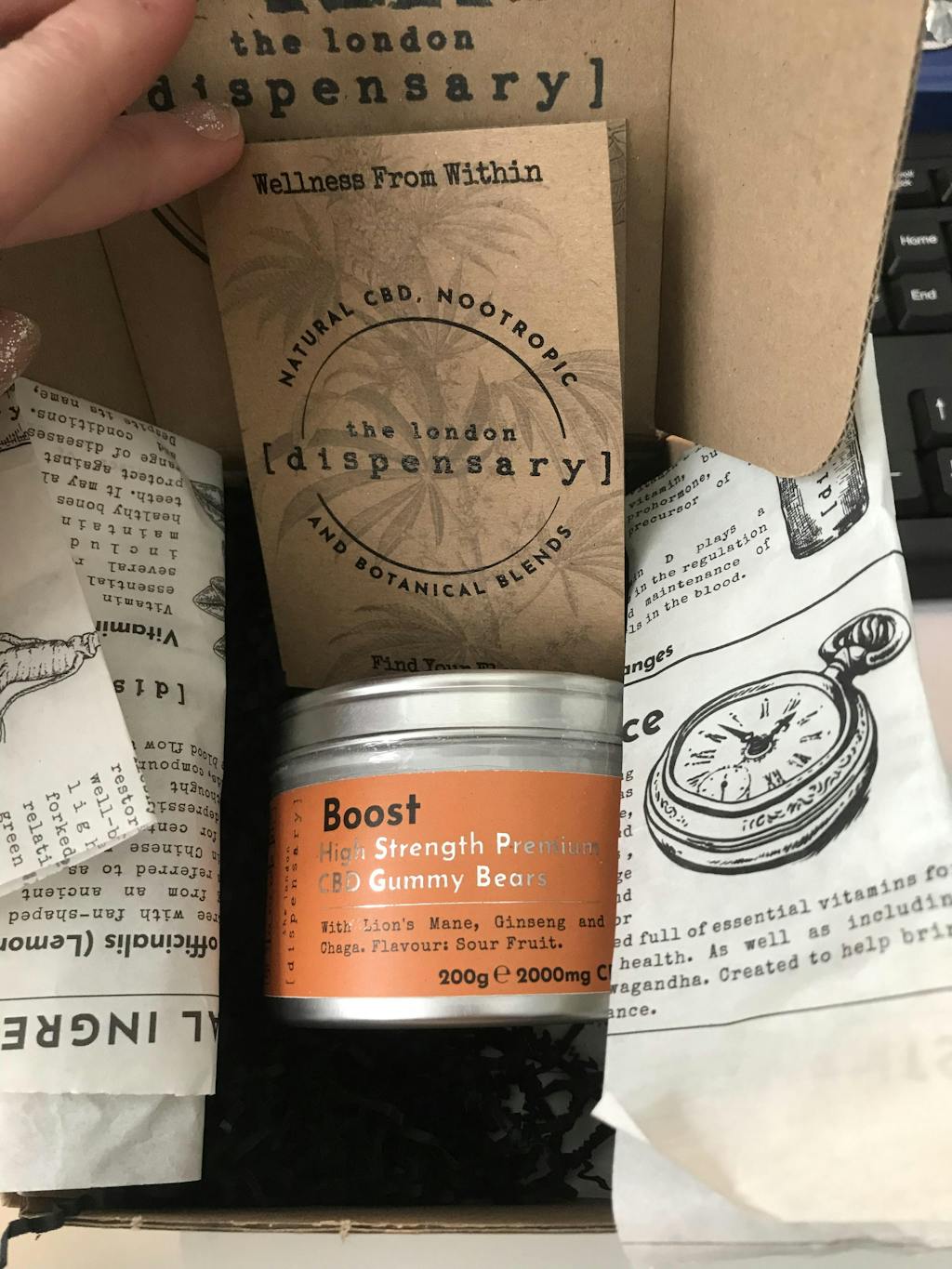 Buy CBD & Lion's Mane Gummies UK | The London Dispensary