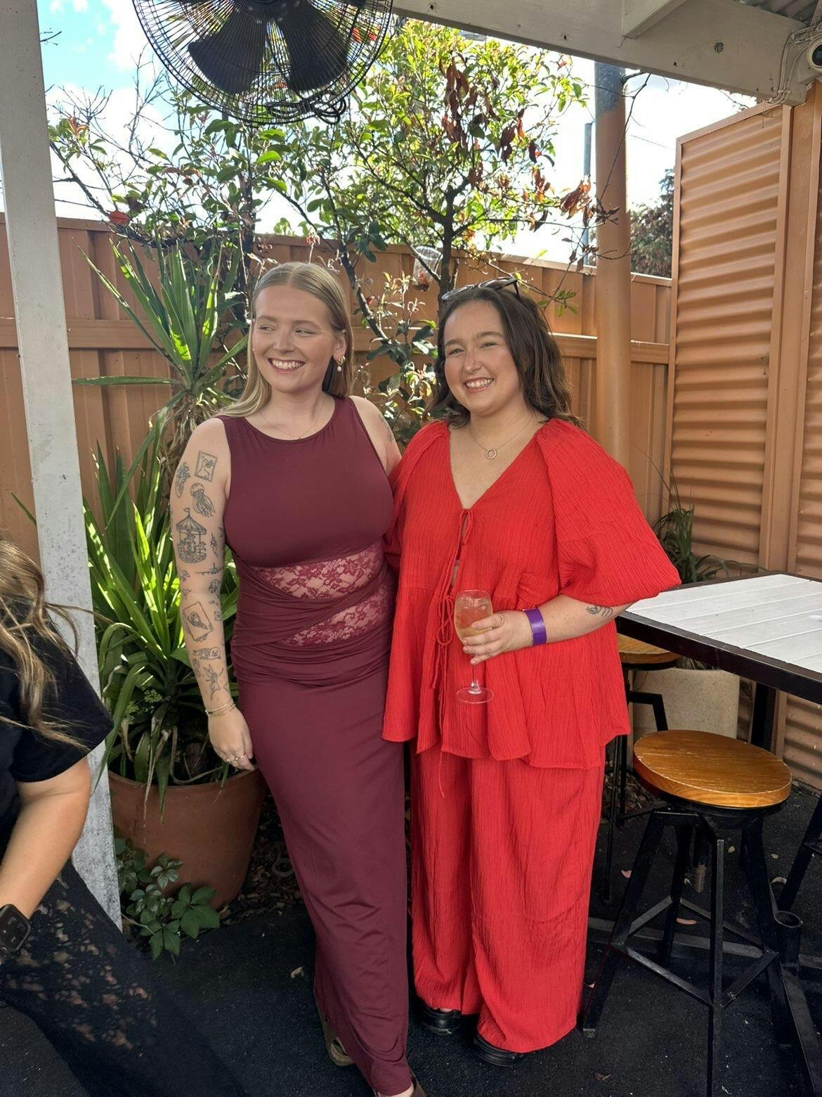 Posey Pants Red Crepe | Size-Inclusive Wide Legged Pants – The Lullaby Club