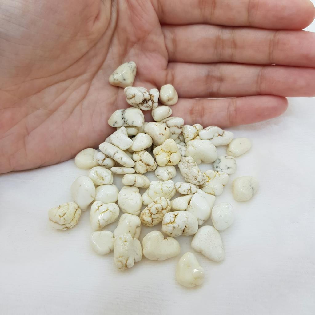 Magnesite Tumbled Crystal Sharing Stones | The Magic Is In You