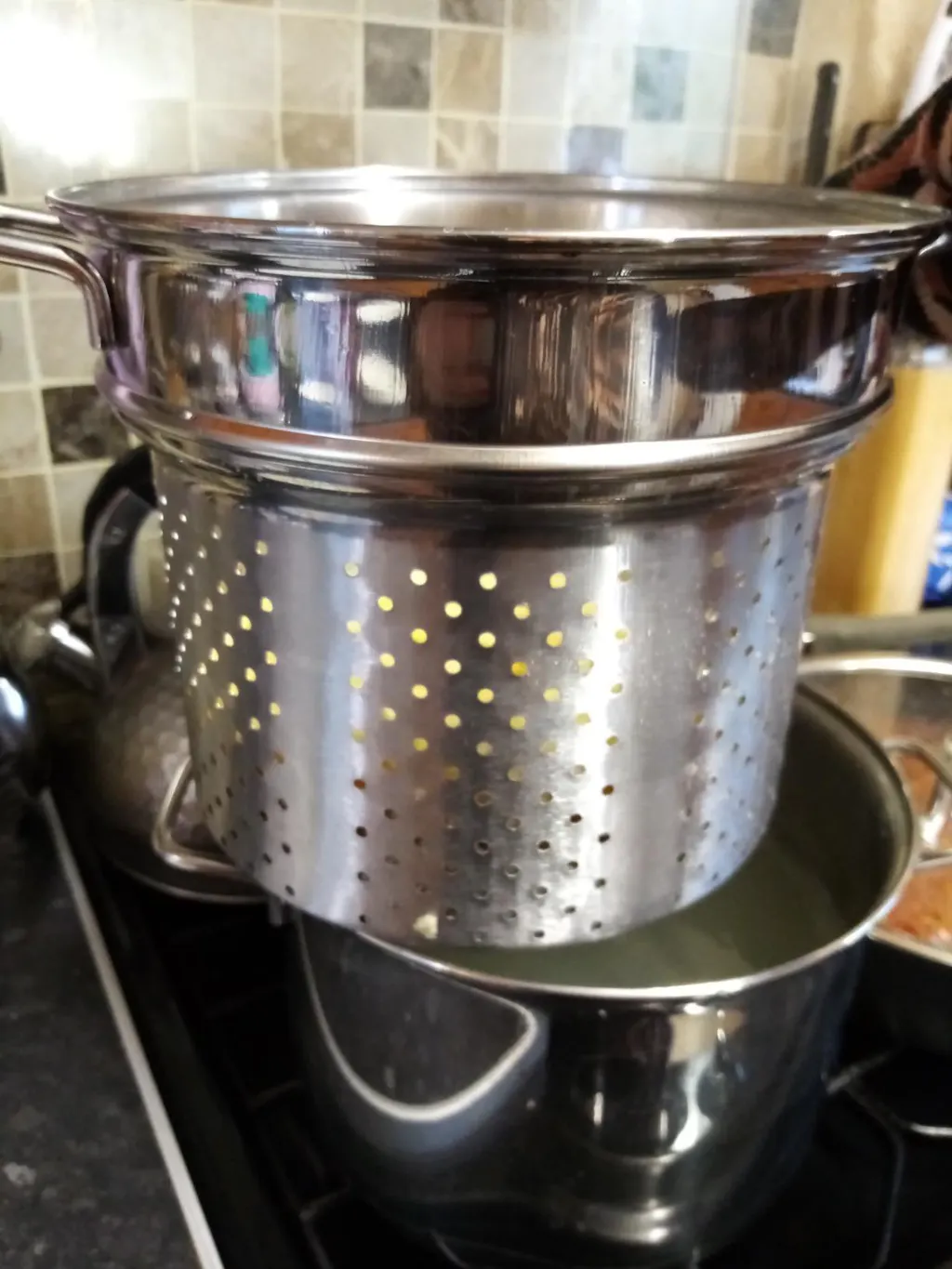 Stainless Steel Spaghetti Pasta Pot - Silver - Cookingpot - Stainless ...