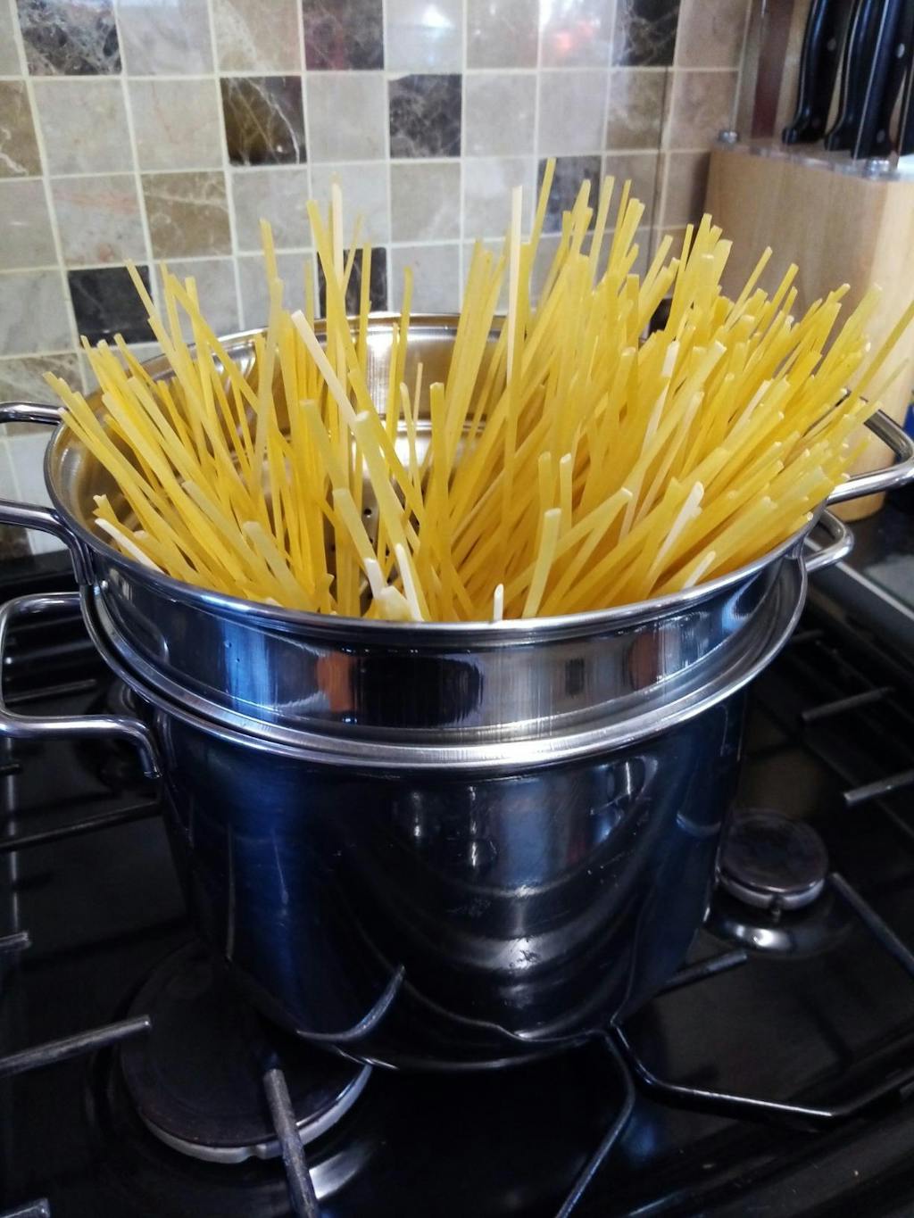 Stainless Steel Spaghetti Pasta Pot - Silver - Cookingpot - Stainless ...