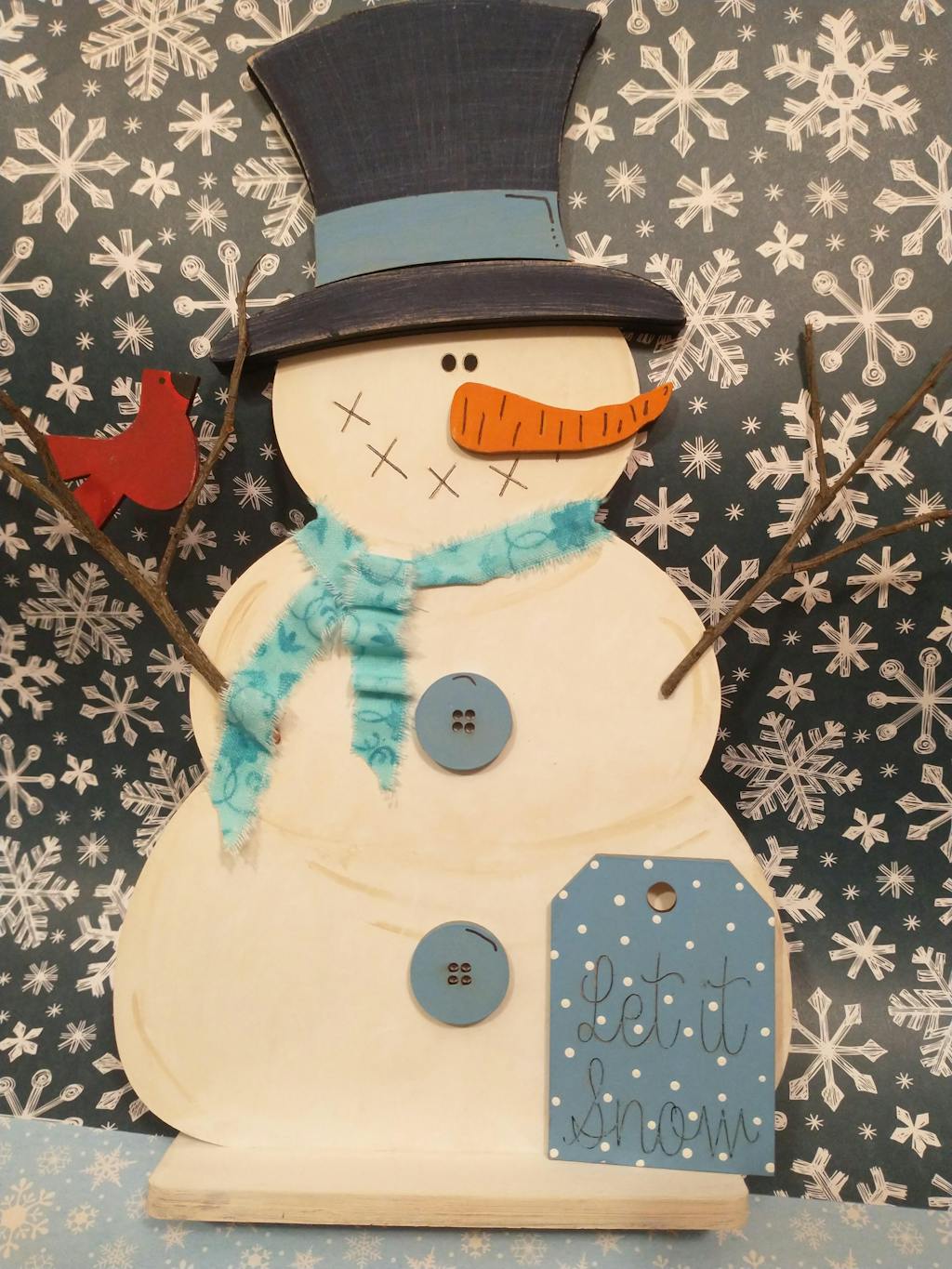 Standing Snowman DIY Kit – The Makers Map - DIY with Amber