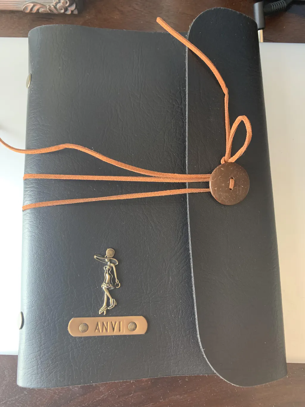 Buy Personalised Brown/Tan Diary online - The Messy Corner