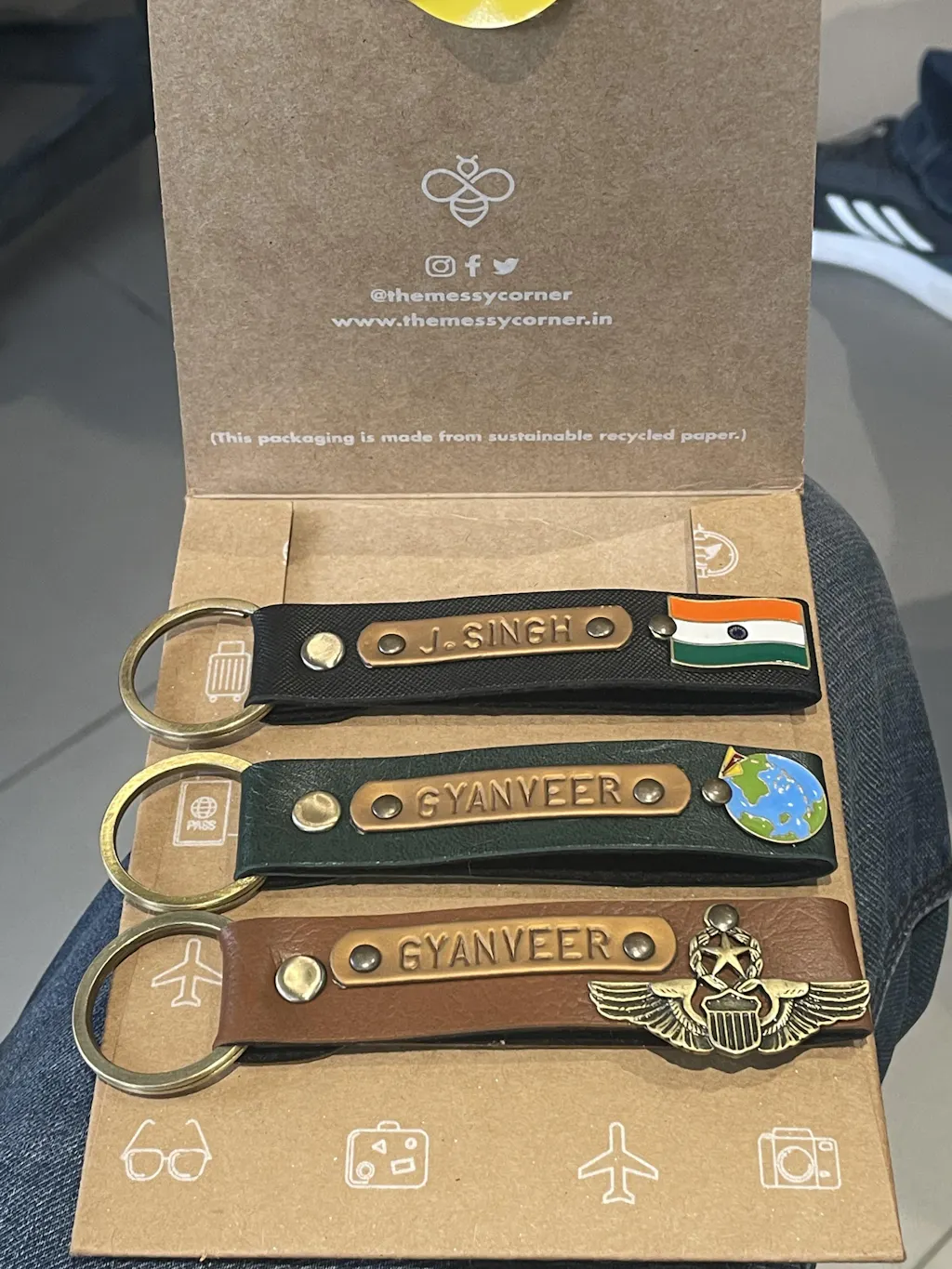 Buy Green Keychain Online