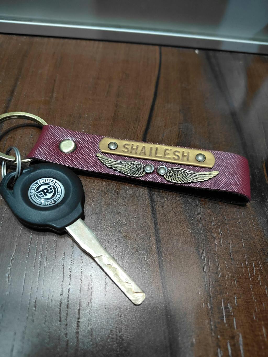 Buy Personalized Red Keychain Online