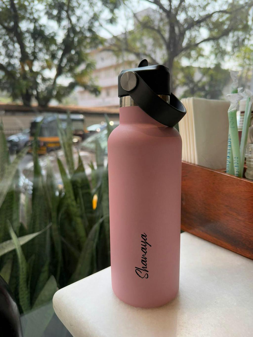 Quench Plus- Personalised Sipper Water Bottle - Blue