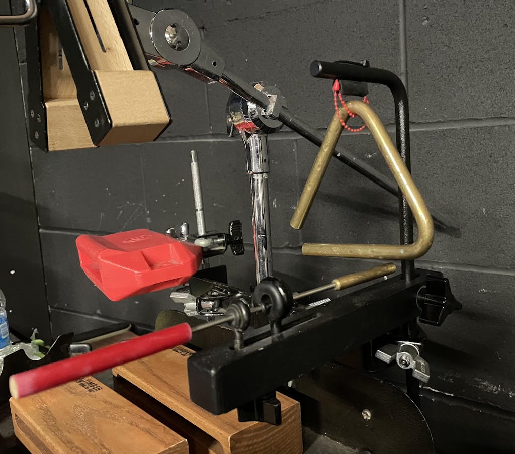 Stand Mountable Triangle Machine by The Miller Machine