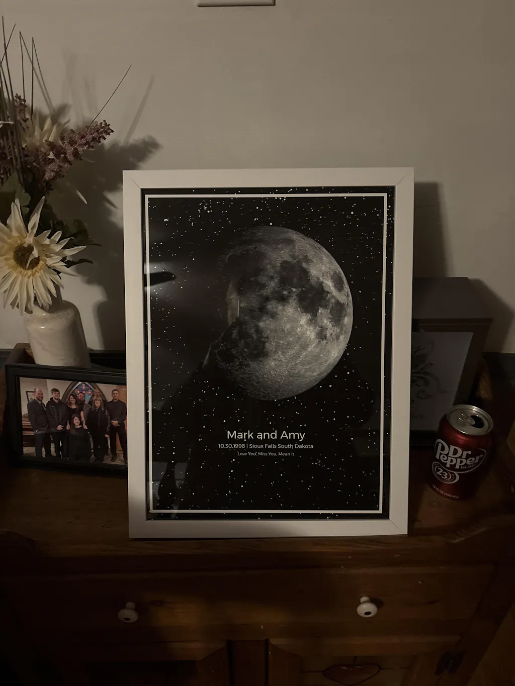 The Original Custom Moon Phase Poster Print - The Moon Joy™
