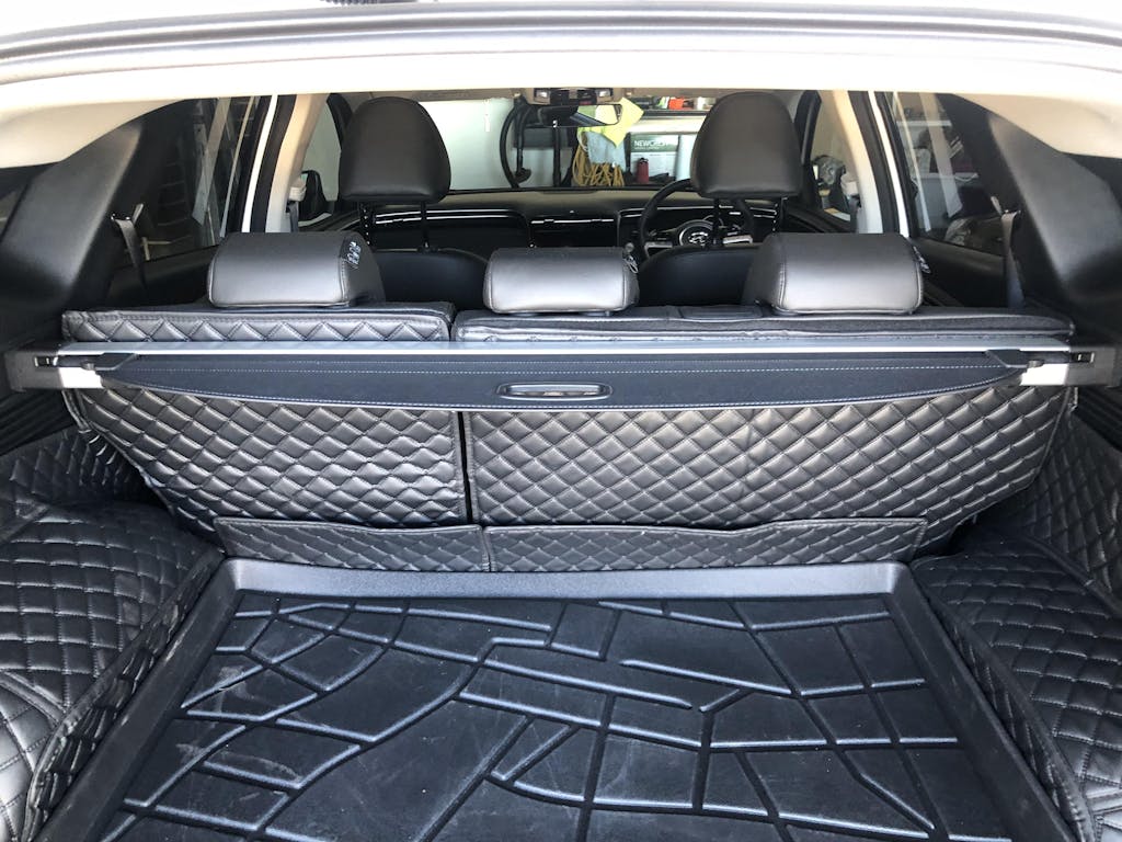 CarLux™ Custom Made Boot Mats – Fits Toyota Prado, Durable & Waterproof ...