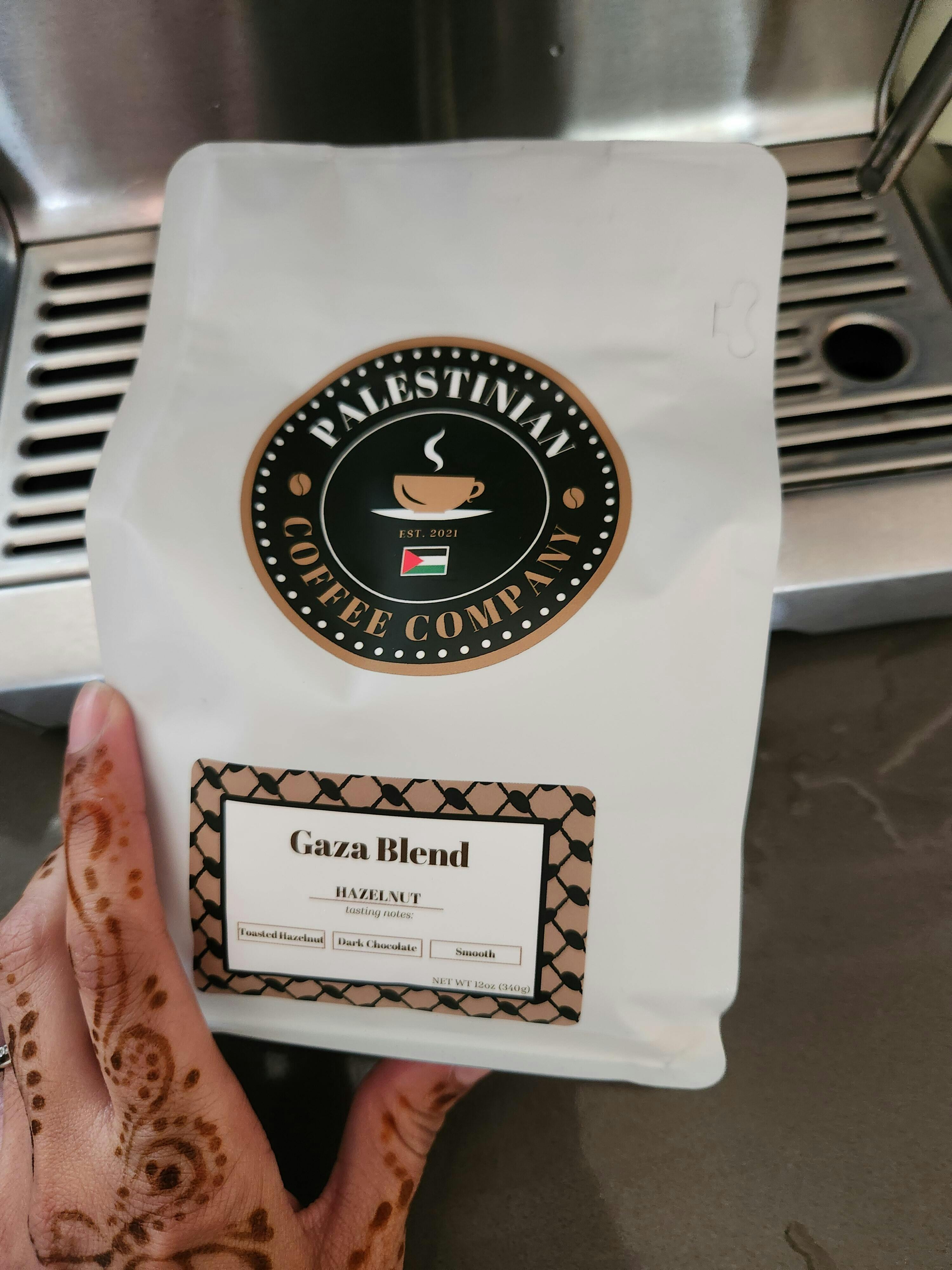 Gaza Blend-Hazelnut – The Palestinian Coffee Company