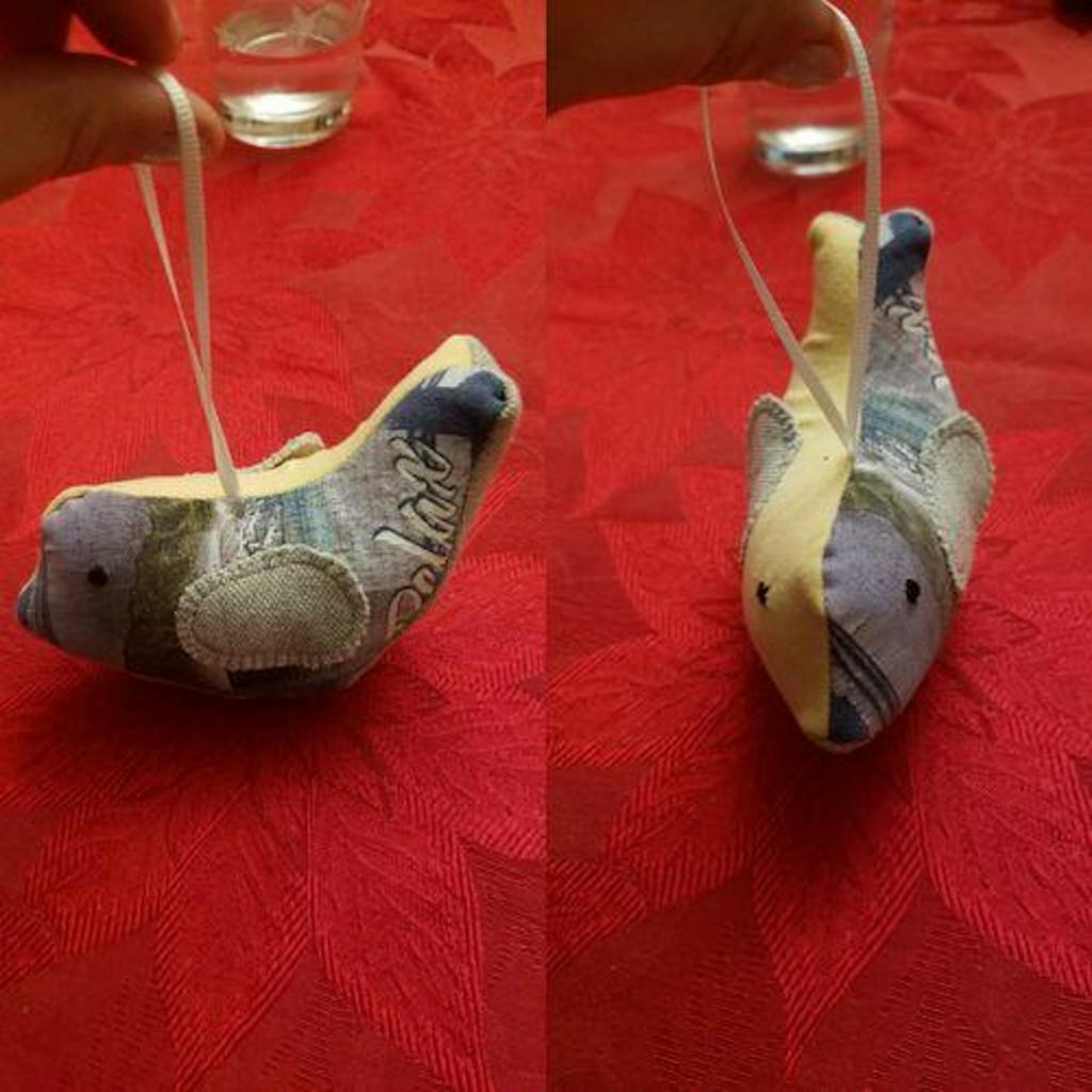 Memory Bird Set of 8 Keepsake Ornaments for Gifts