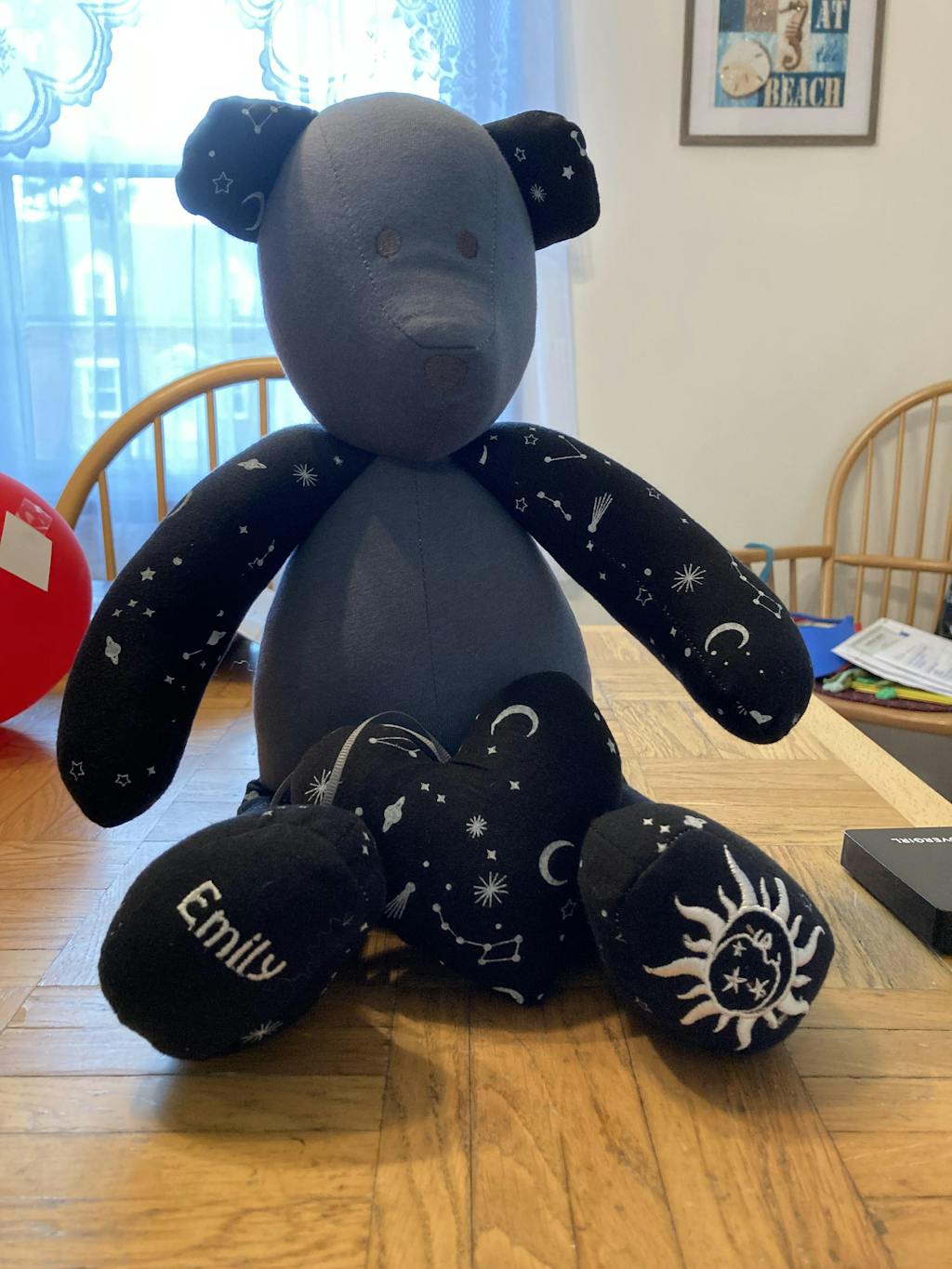 Bereavement Bear, personalized Memory Bear – The Patchwork Bear