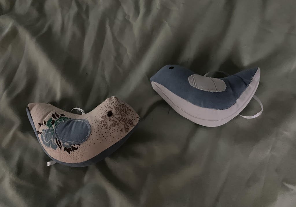 Memory Bird Set of 8 Keepsake Ornaments for Gifts