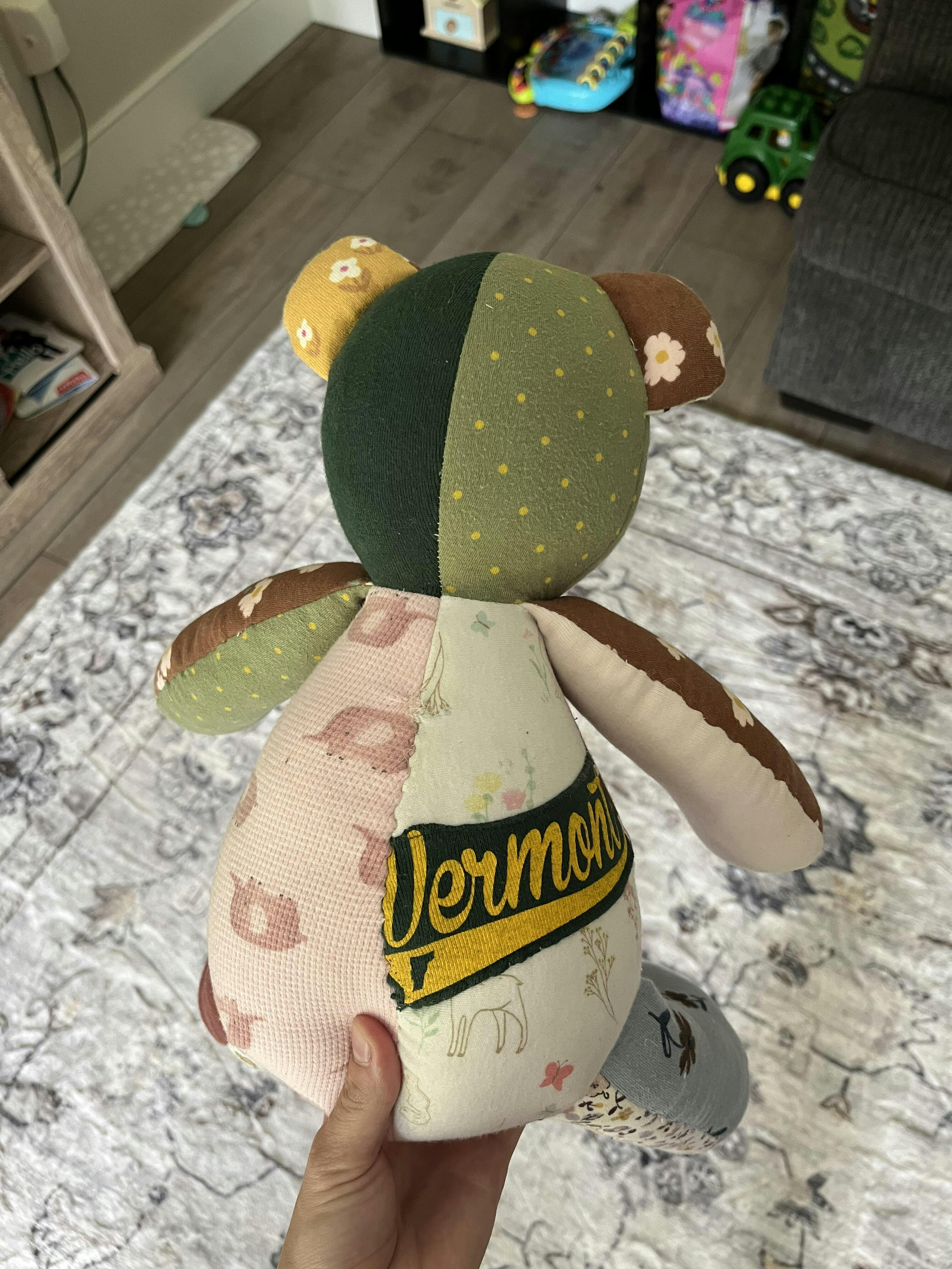 Clothes to Keepsakes: Memory Bears Capture Your Memories – The Patchwork Bear