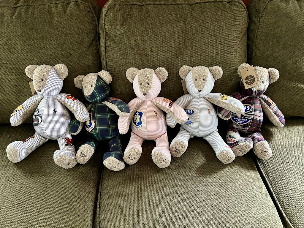 Clothes to Keepsakes: Memory Bears Capture Your Memories – The Patchwork Bear