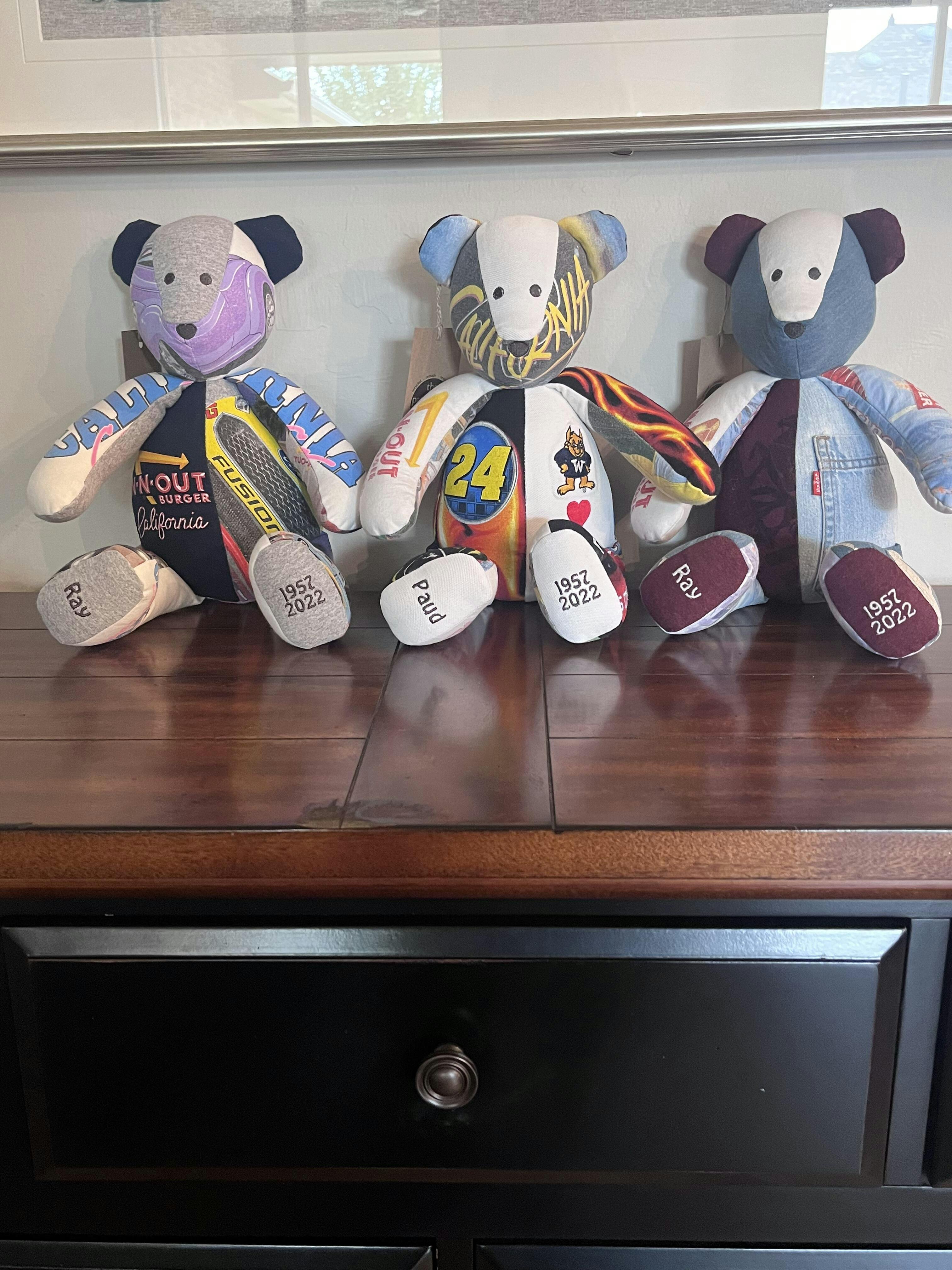 Clothes to Keepsakes: Memory Bears Capture Your Memories – The Patchwork Bear