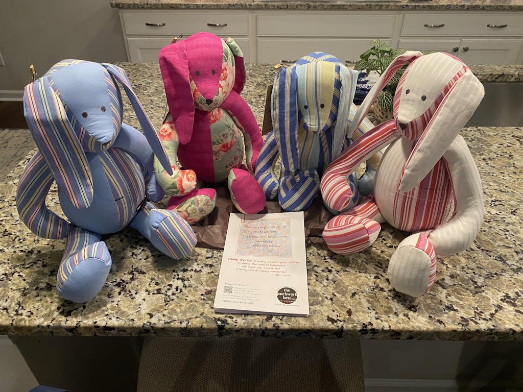 Memory Bears Made From Your Clothes | The ORIGINAL Memory Bear Company – The Patchwork Bear