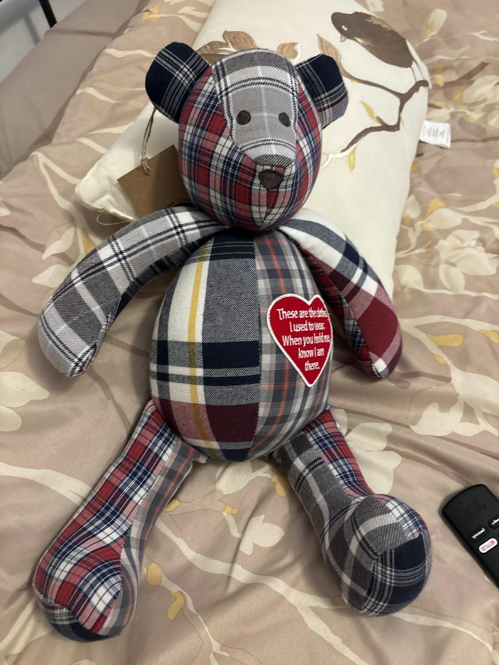 Memory Bears Made From Your Clothes | The ORIGINAL Memory Bear Company – The Patchwork Bear