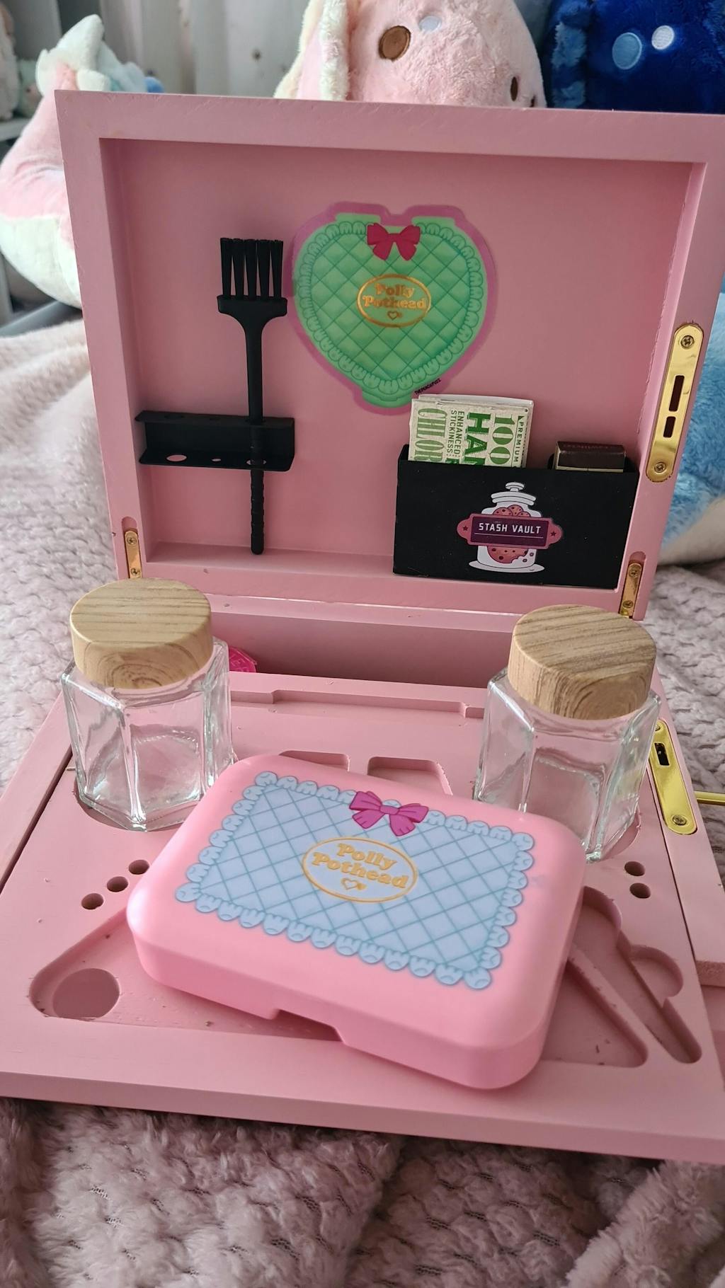 Polly Pothead Stash Box – The Peach Fuzz