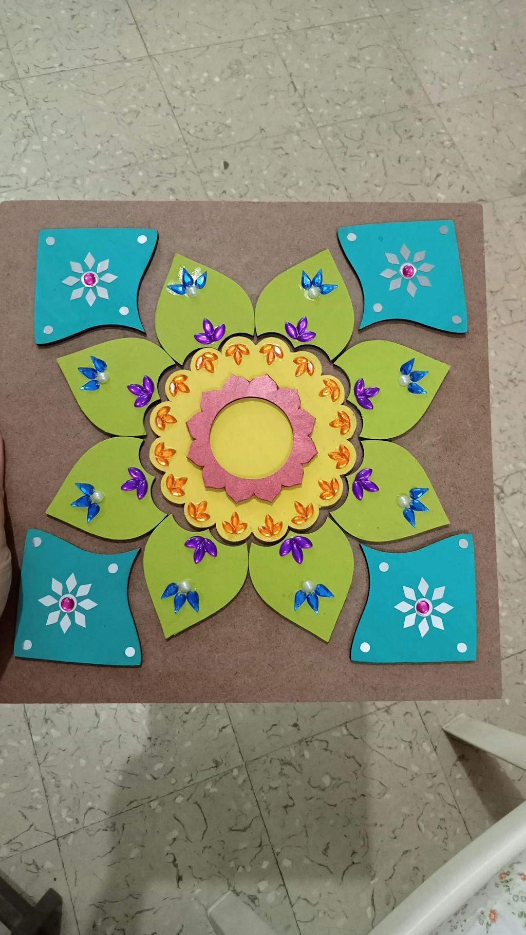Rangoli Design - 3 | The Point Blank