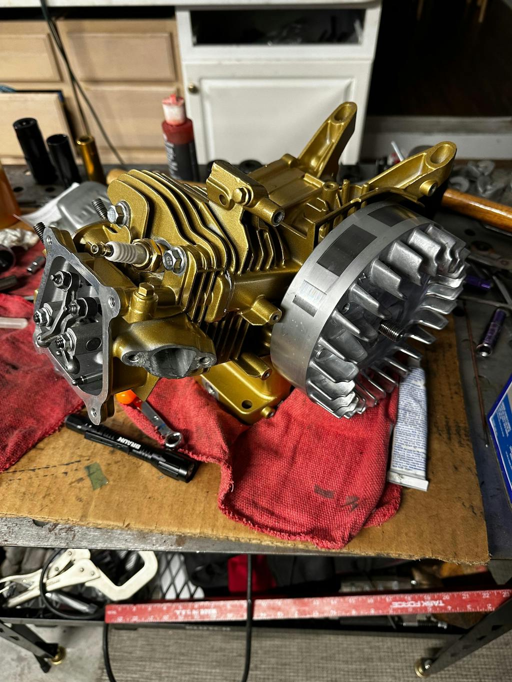 Polyester Sun Gold Metallic Powder Coating Paint