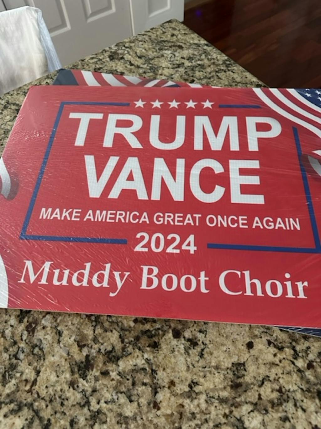 Trump Vance 2024 Yard Sign, Trump 2024 Gift, JD Vance Gift, Election ...