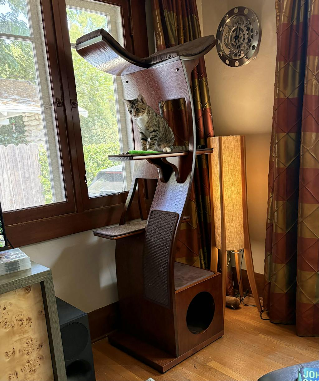 Lotus Cat Tower: A Modern Cat Tree | The Refined Feline