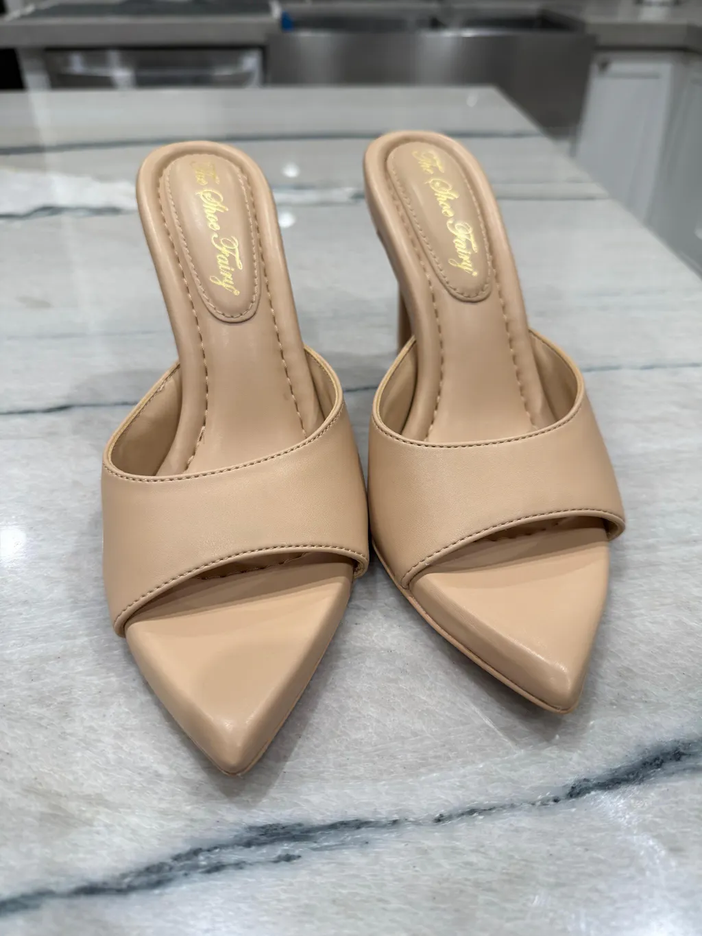 Olympian Clear Heels - The Shoe Fairy