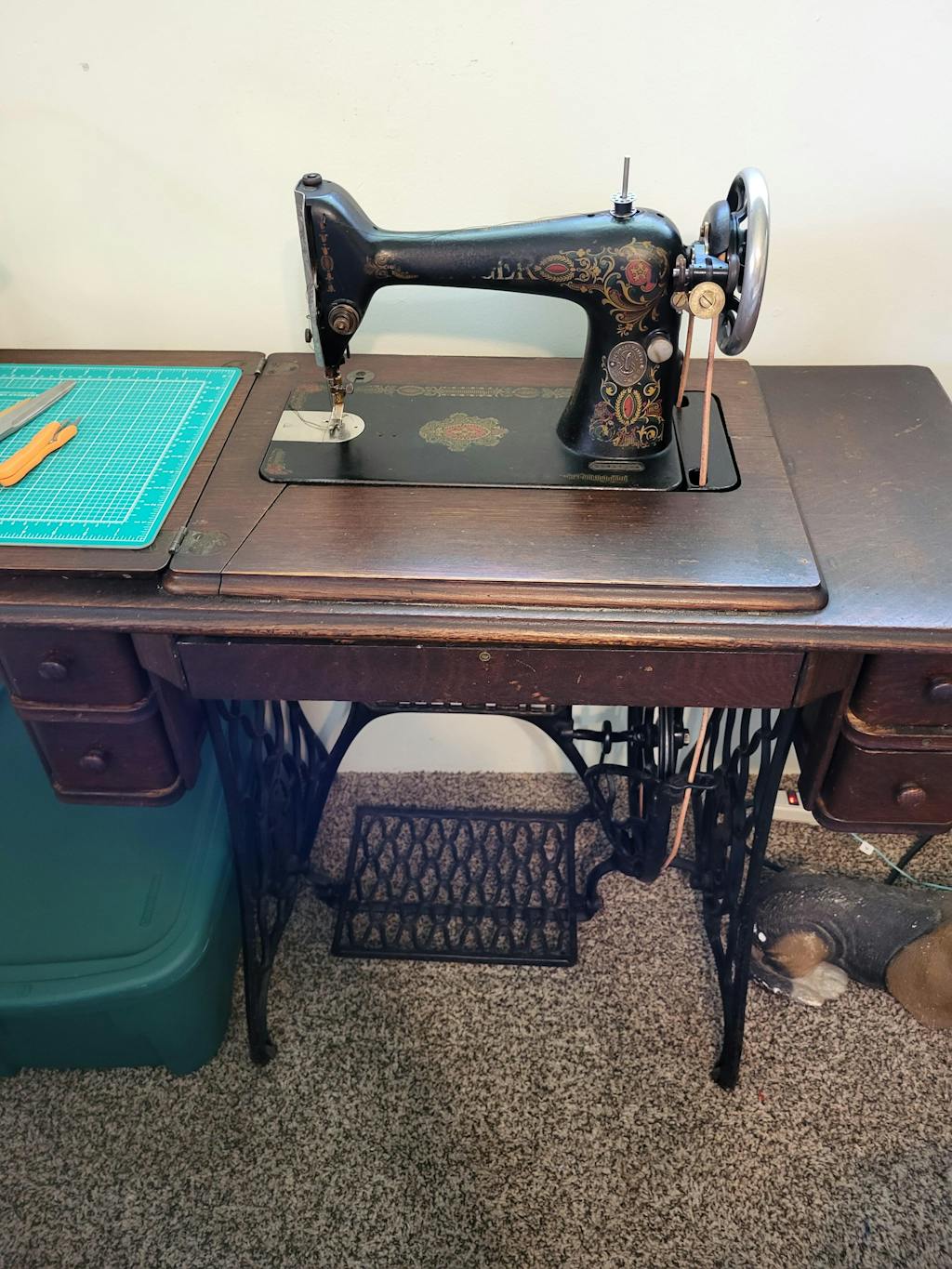 Belt, Treadle Leather for Antique Singer Machines – The Singer ...